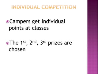 Teams and the Point System. Participant Evaluation | PPTX