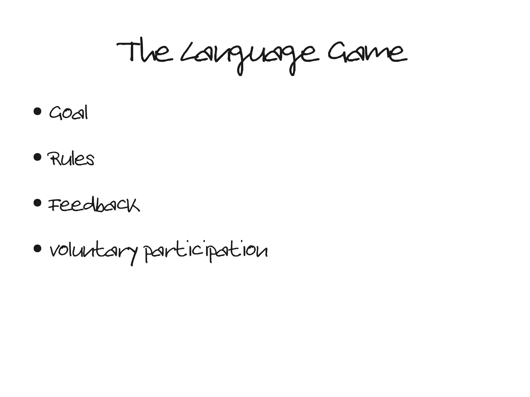The Language Game | PPT