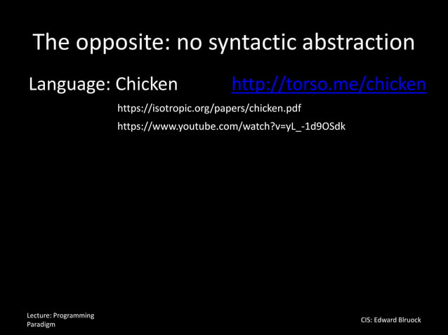 Programming Languages | PPT