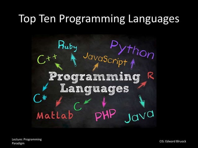Programming Languages | PPT