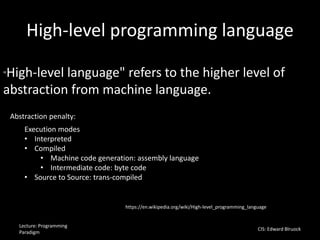 Programming Languages | PPT