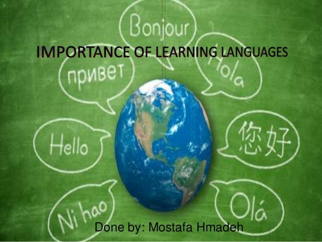 importance of learning languages