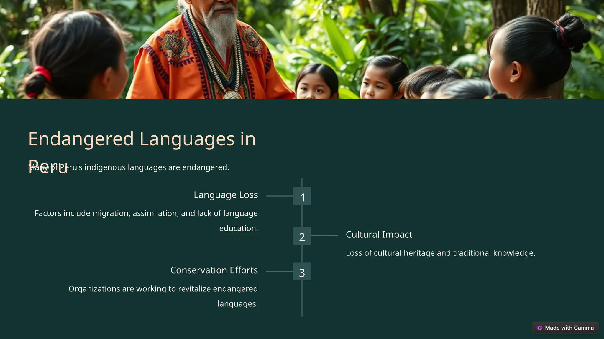 Languages of Peru: Spanish, Quechua, Aymara | PPTX