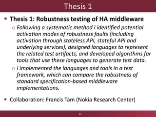 Languages and frameworks for specifying test artifacts | PPT
