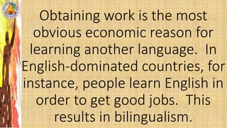 Language Shift and Factors Contributing to Language Shift | PPTX