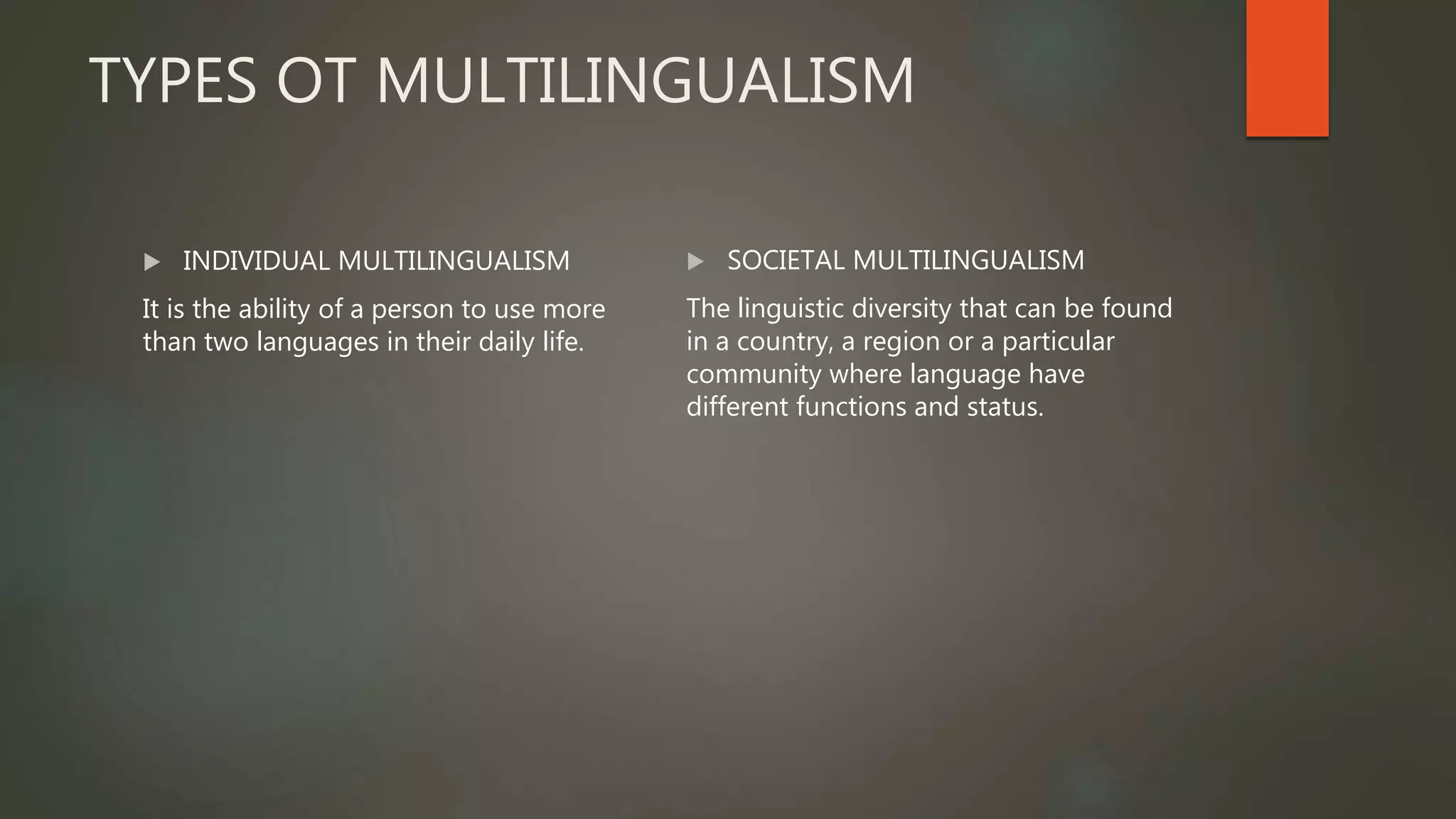 Languages in contact Sociolinguistics | PPTX