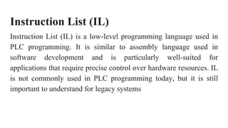 Languages in PLC_ PLC course in Pune_ IPCS.pptx