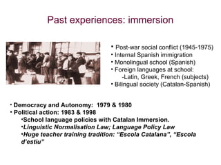 Languages in the catalan educational system | PPT | Education