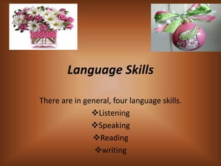 Language skills | PPTX