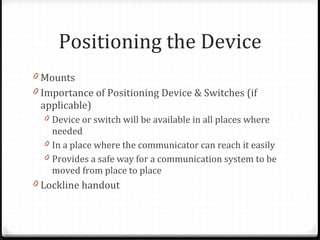 Language Skills & Communication devices | PPT
