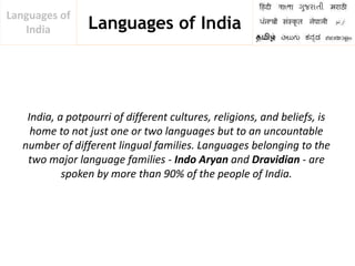 Languages of India | PPTX