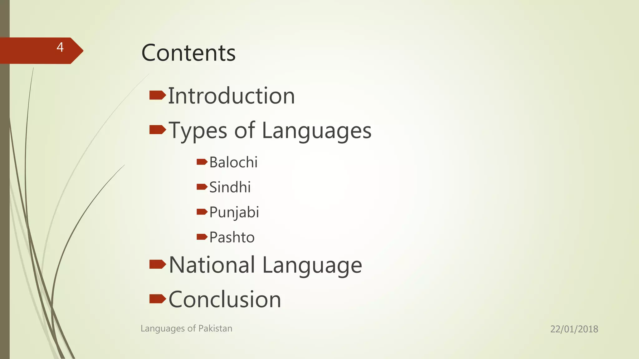 Languages of Pakistan | PPTX