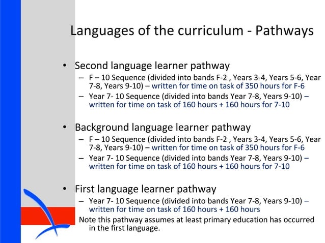 ACARA Languages update | PPT