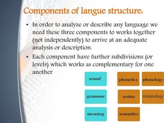 Language & style | PPT