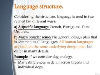 Language & style | PPT