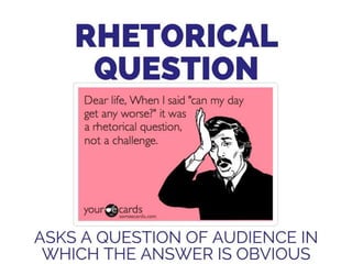 Language & Style (Rhetorical Devices) | PPTX