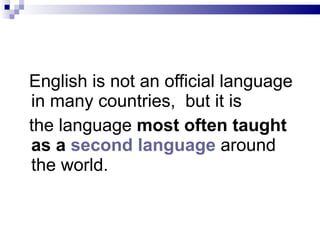 Languages unit 1 | PPT