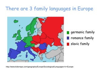 Languages of Europe | PPT