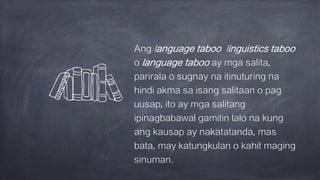 Language taboo-WPS Office.pptx