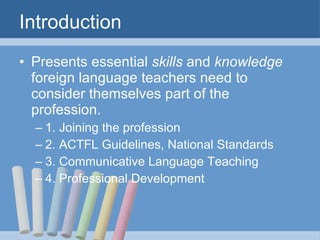 Language teacher | PPT