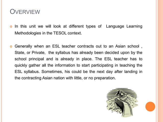 Language Teaching Methodologies Ppt