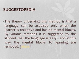 Language teaching methodologies | PPTX