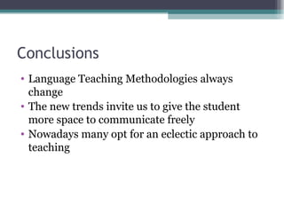 Language Teaching Methodology | PPT | Education