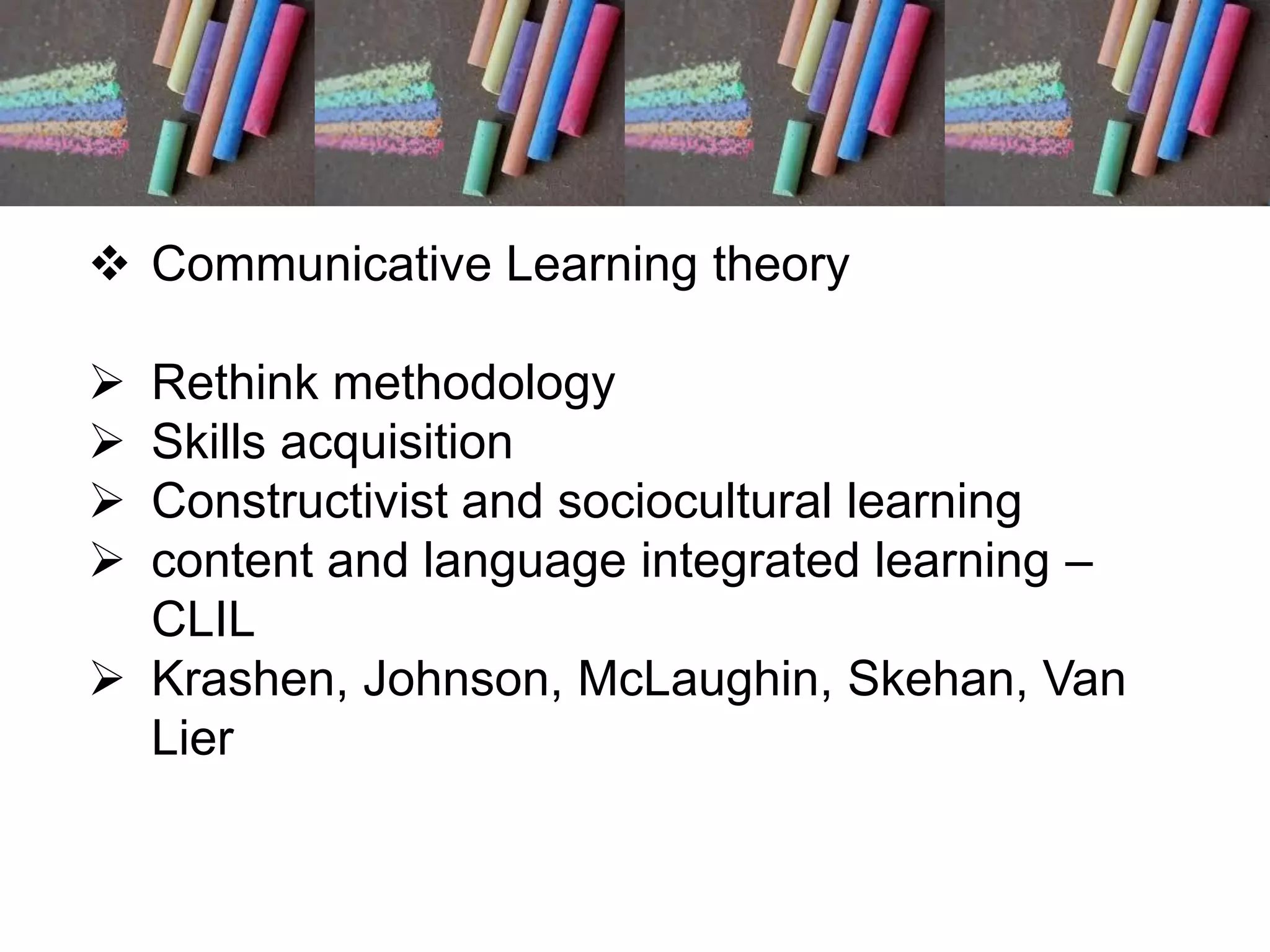 Language teaching methodology | PPT