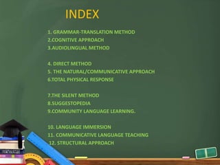 Language teaching methods (1) | PPTX