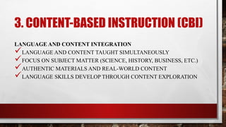 Comprehensive Overview of Traditional Language Teaching Methods and ...