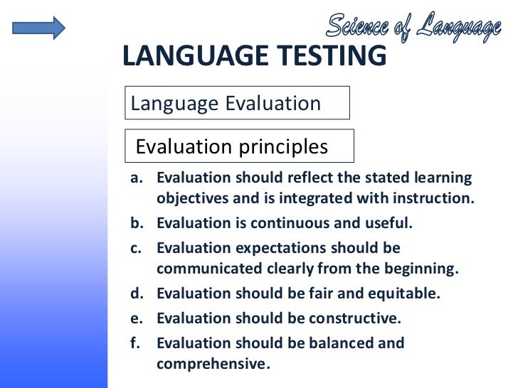 Language Testing