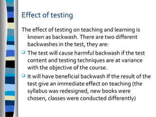 Language testing | PPT