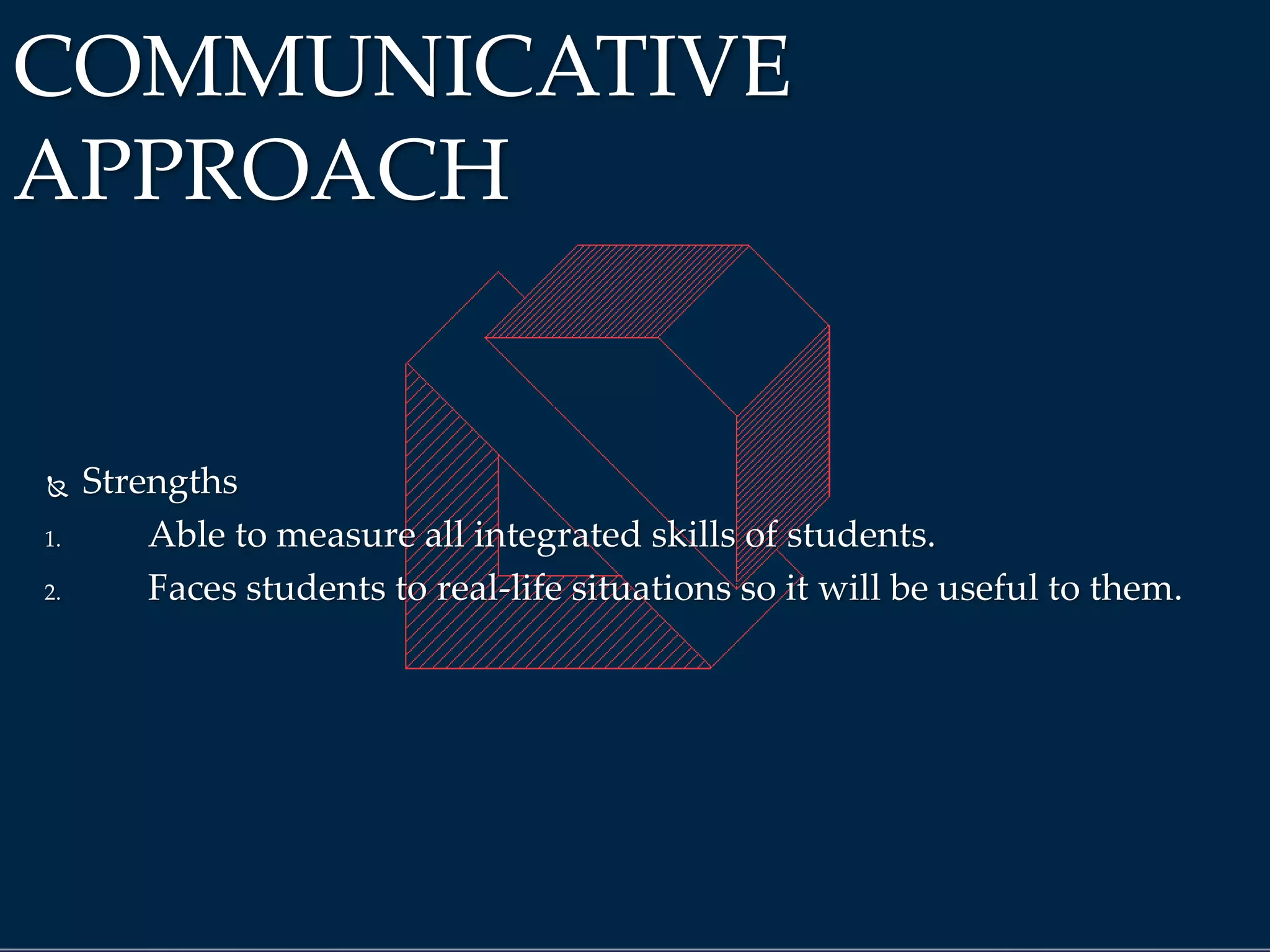 Language testing approaches & techniques | PPTX