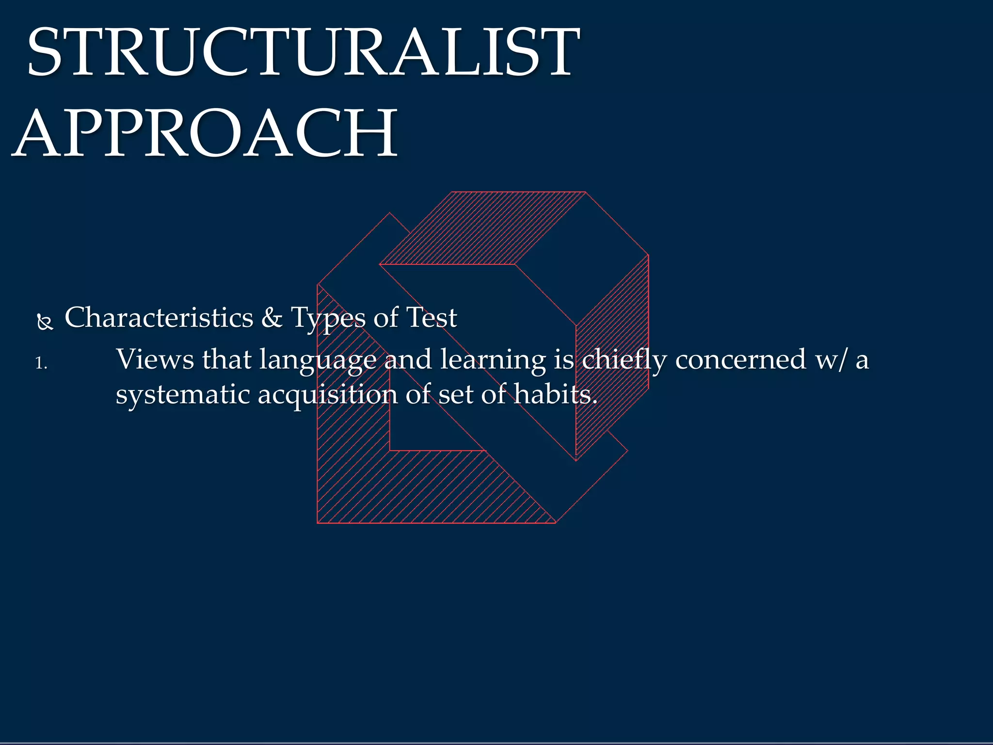 Language testing approaches & techniques | PPTX | Standardized Testing ...