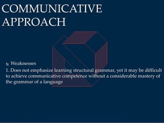 Language testing approaches & techniques | PPTX