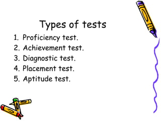 Language testing - Contrastive analysis | PPTX