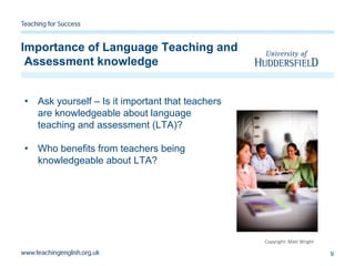 Language testing and assessment t ev10 | PPT