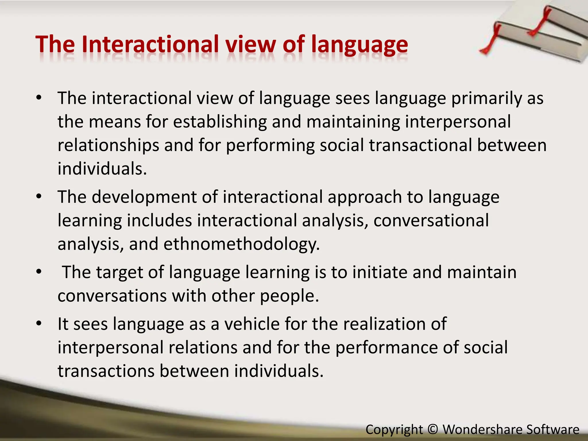 Language Theories based on language development | PPT