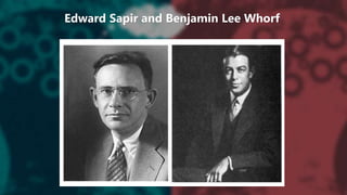 Language, Thought and Culture | PPTX