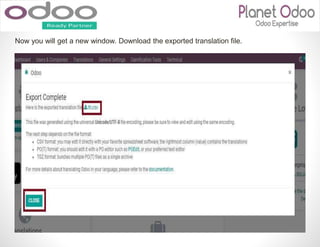 Language translations in odoo | PPTX