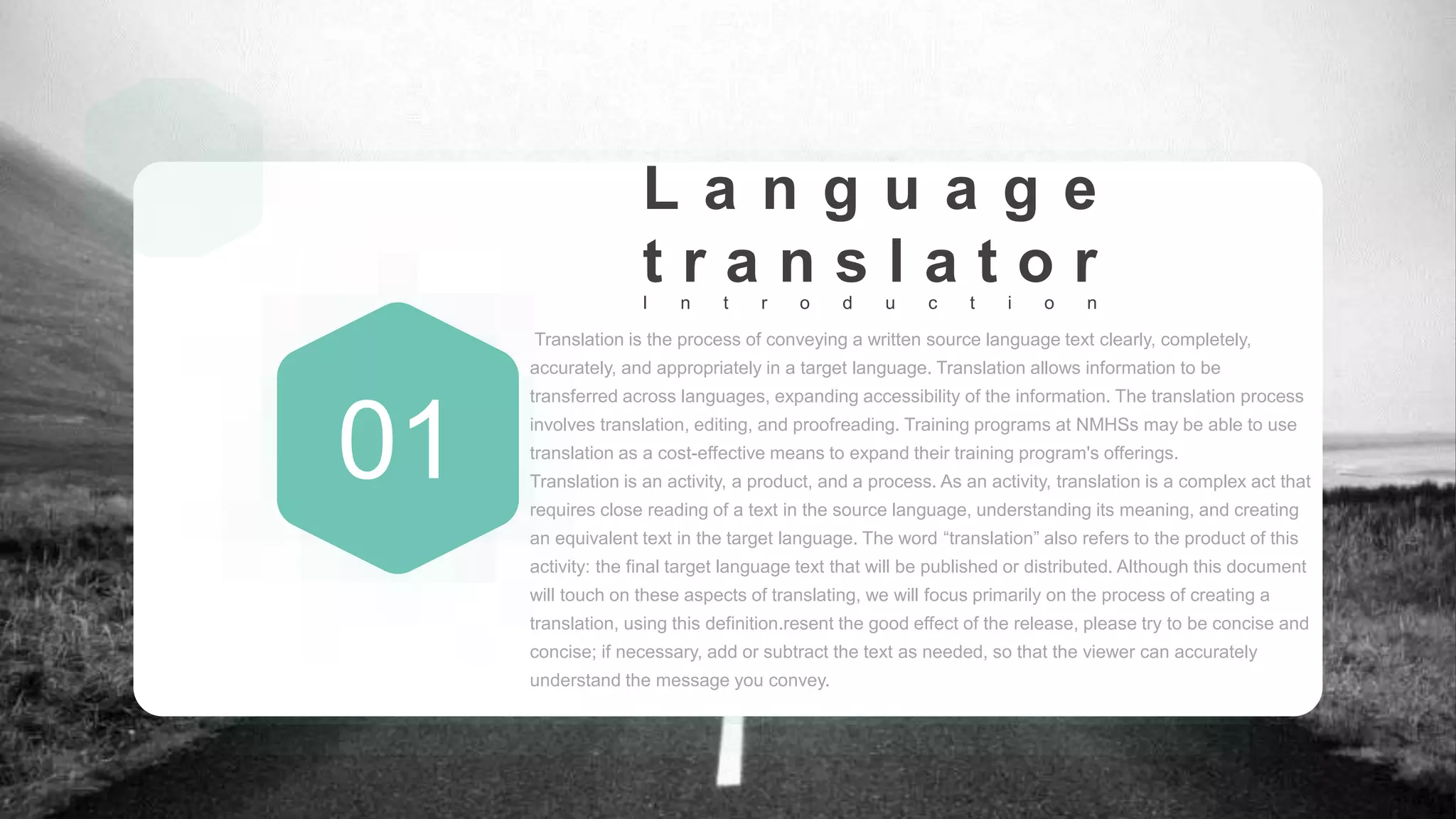Language translator | PPTX