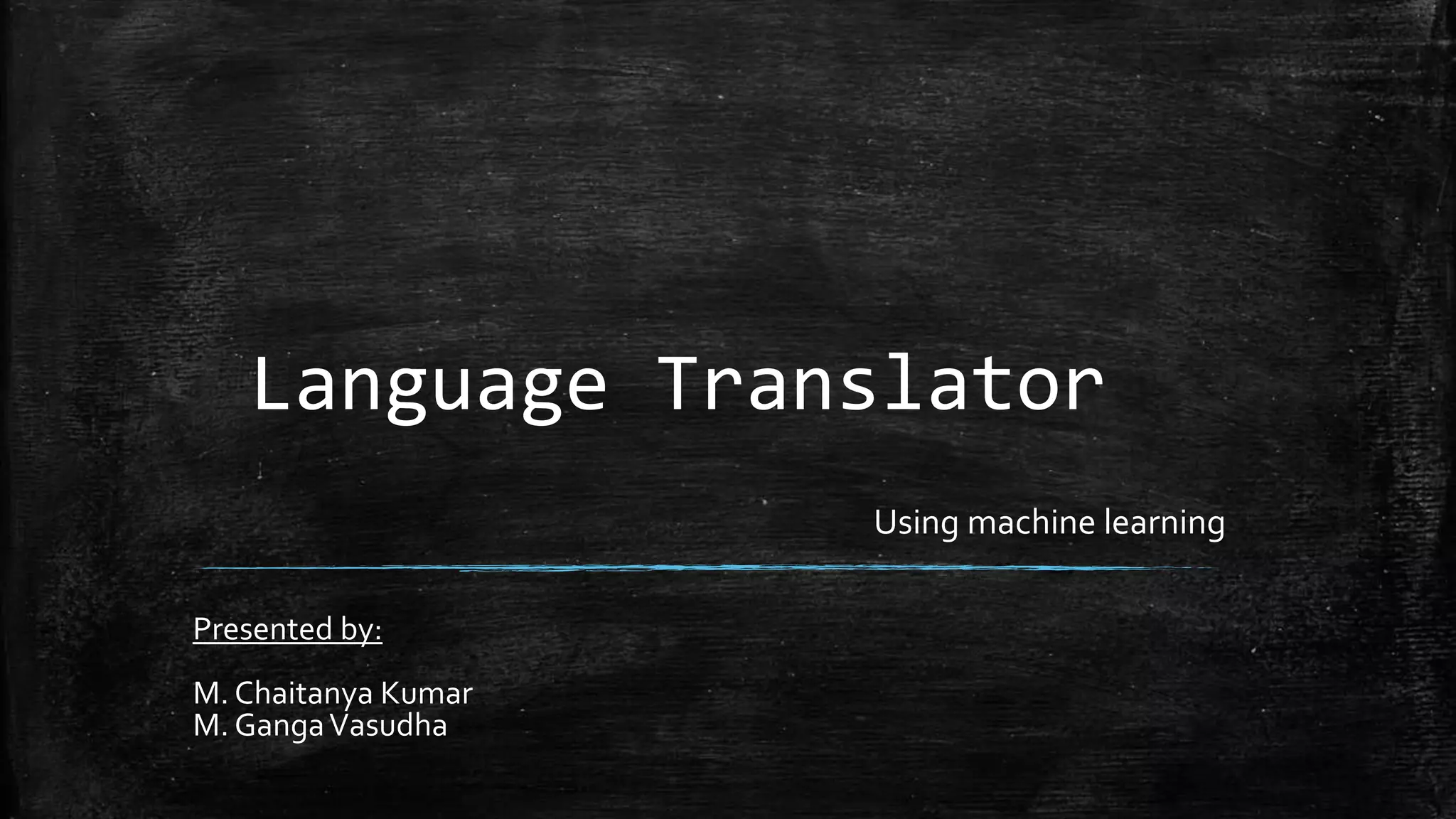 Language Translator.pptx