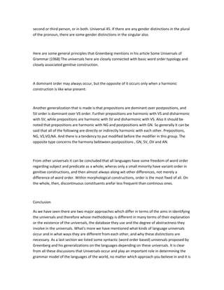 Language universals | RTF