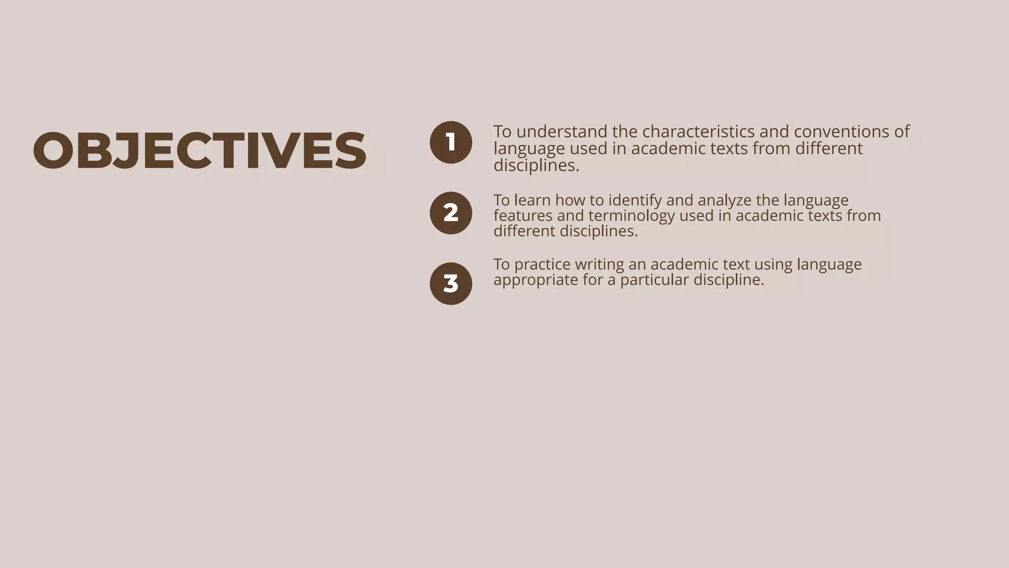 Language Used in Academic Texts from Various Disciplines.pptx