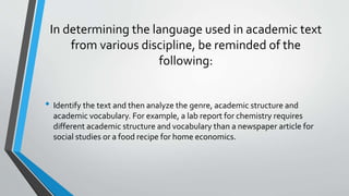Language used in Different academic Discipline.pptx