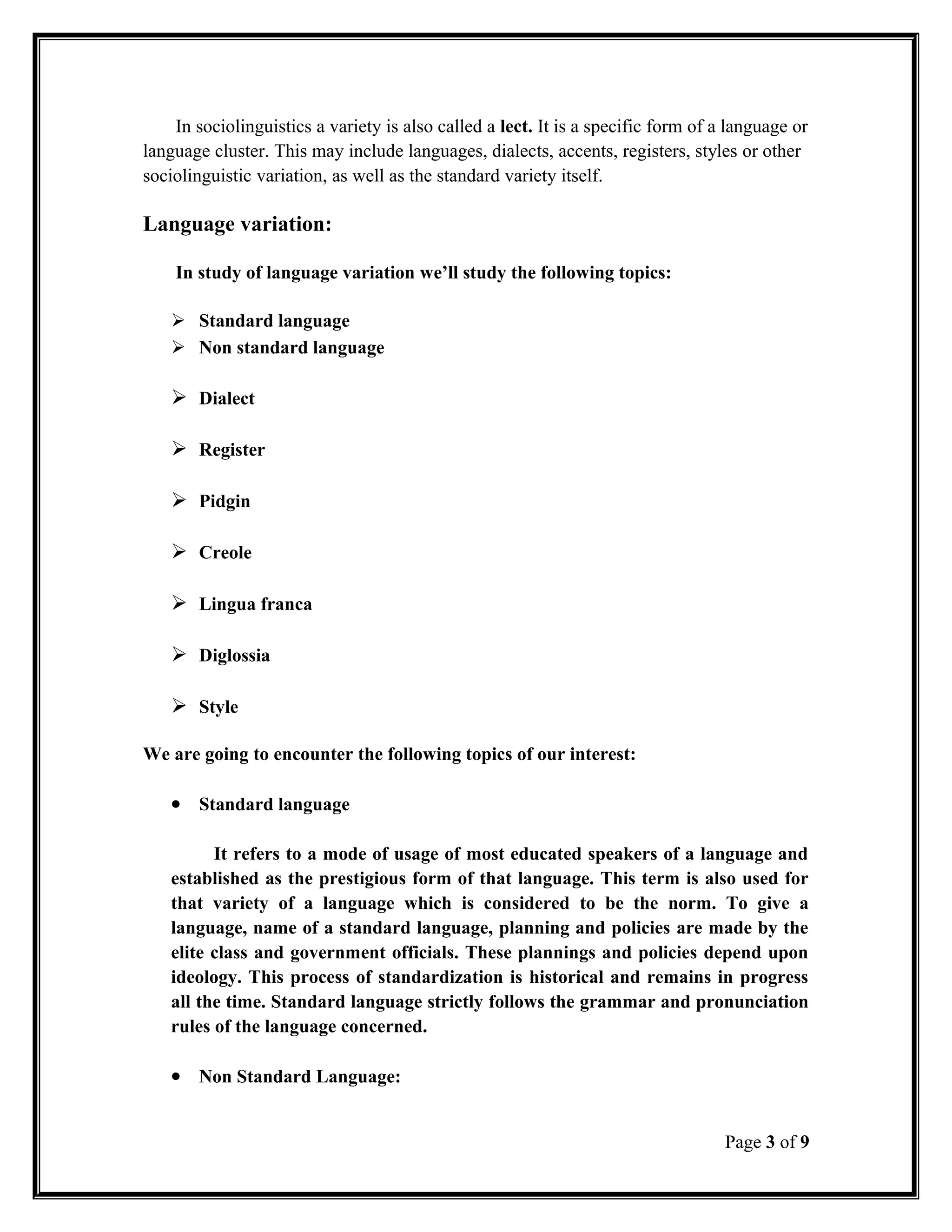Language variation assgnmnt | DOC