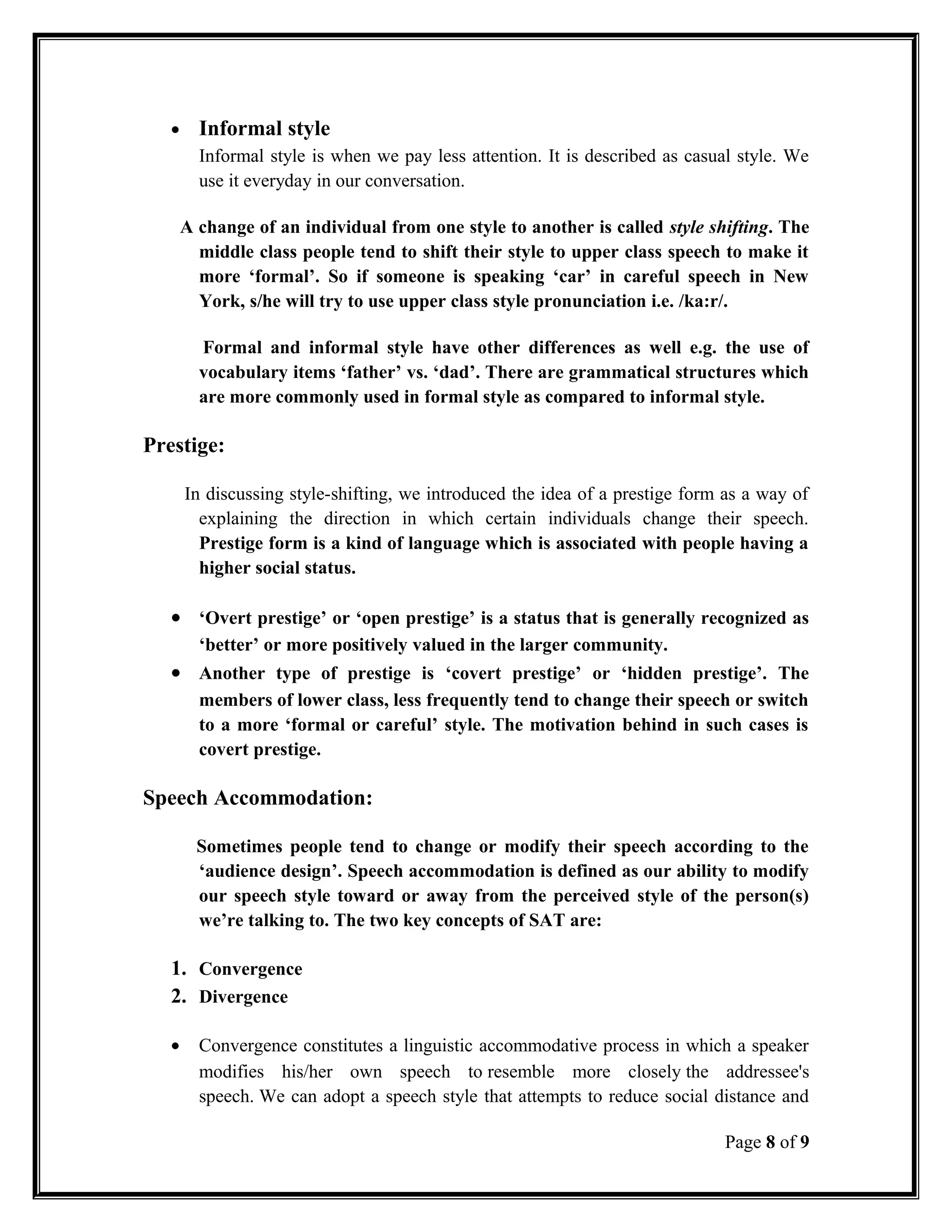 Language variation assgnmnt | DOC