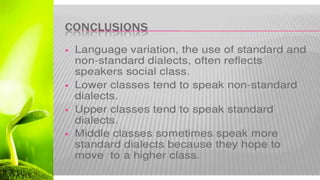 Language varieties | PPT