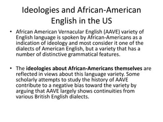Language varieties as boundaries and as national identity | PPT