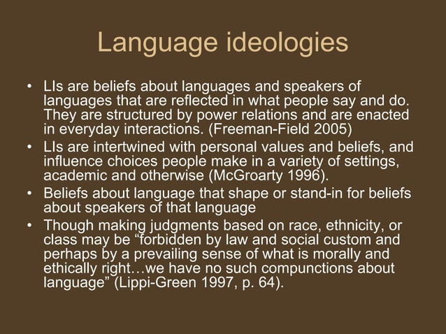 Language_varieties_language_ideologies_language_teaching.ppt | Education